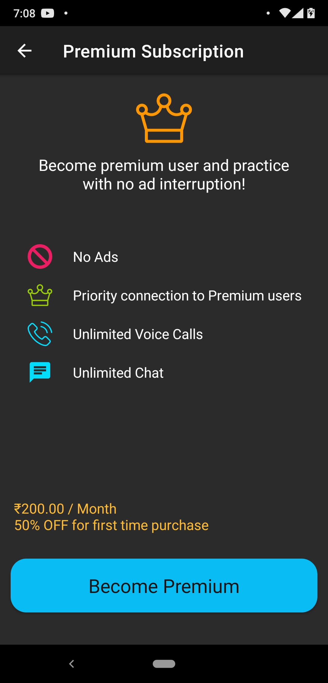 How can I Premium Subscription in the Talk Now App. - Talk Now App - Blog